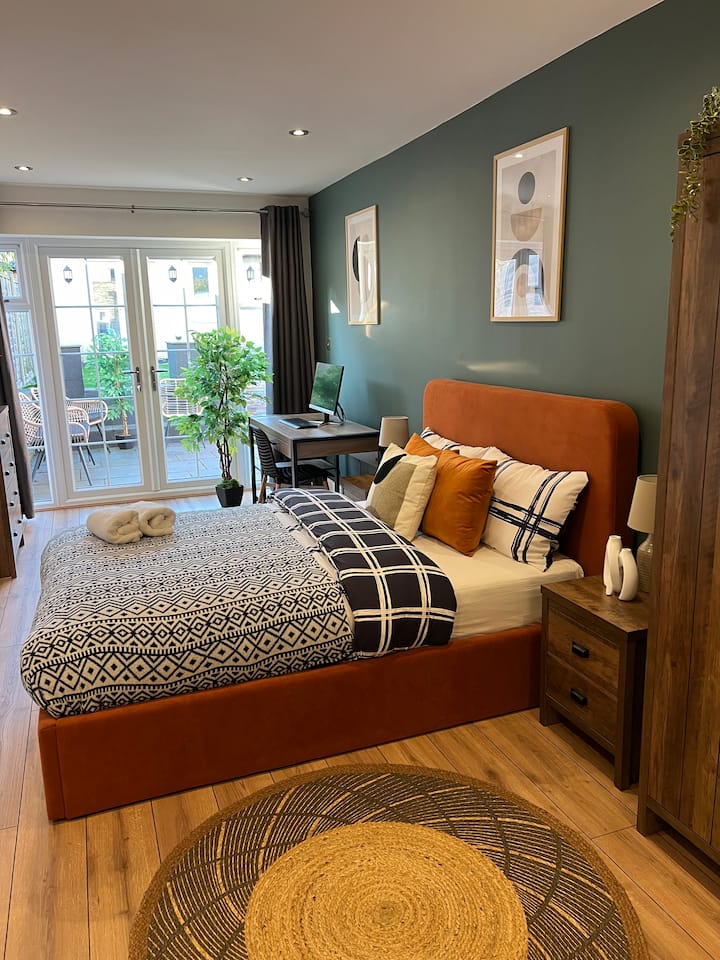 30 Mincentral London Flat With Priv Garden/50”tv - Croydon