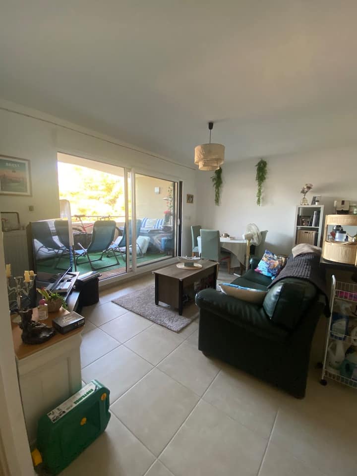 Appartement 45m2 Terasse De 10m2 
5min De La Plage - Saint-Mandrier-sur-Mer