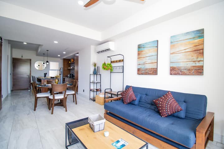 Hermoso Depa En La Zona Dorada De Bucerias - Bucerias