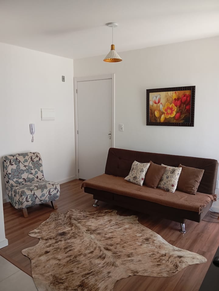 Ap 2 Dorm C Sacada, Ar Condic., Estac. E Churrasq. - Santa Maria