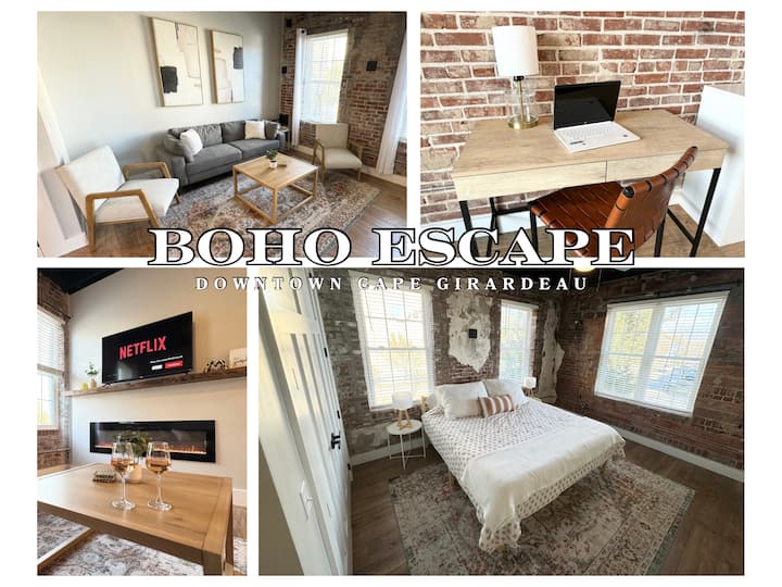 Cozy Up In High End 2kbr Apt W/ Electric Fireplace - Cape Girardeau, MO