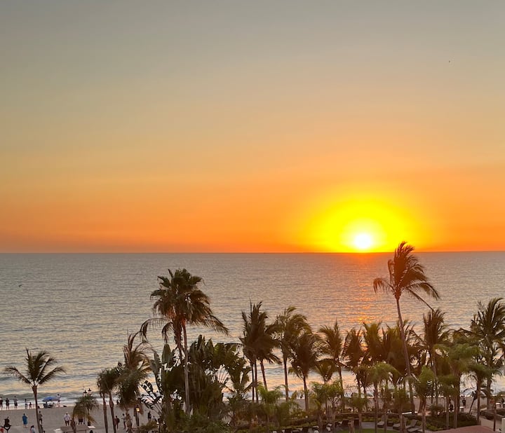 Stunning Sunsets In Downtown - Puerto Vallarta
