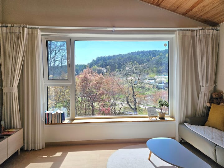 경포10분/오죽헌5분
안단테(Andante)
통창뷰/별빛테라스 - Corée du Sud