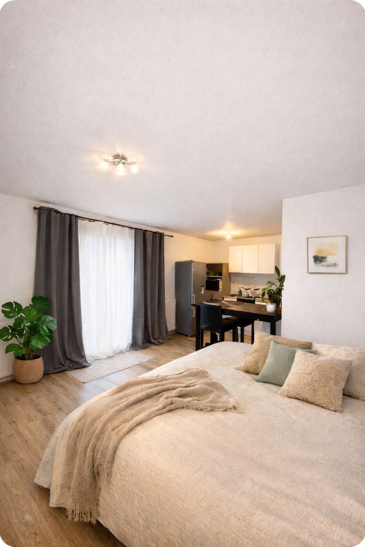 Studio Cosy Entre Paris Et Disney Parking Privé - Neuilly-Plaisance