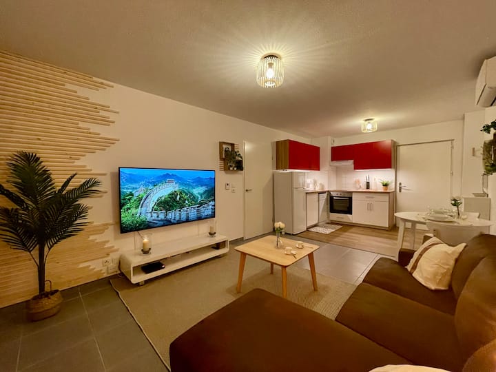 Calmet2 Meublé, Proche Airbus - Toulouse - Cugnaux