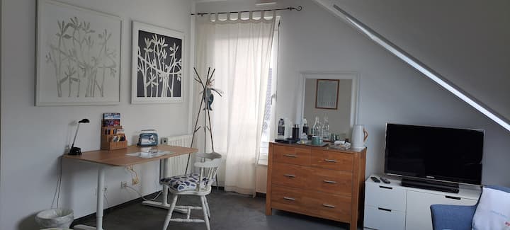 Ruhiges Und Modernes Dg-zimmer Mit Privatem Bad - Herne