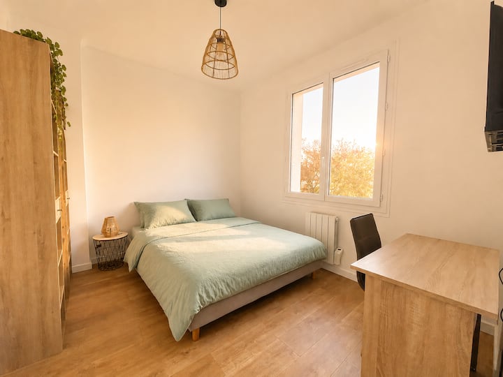 Chambre Cosy 1 - Proche Nantes Centre - Saint-Herblain