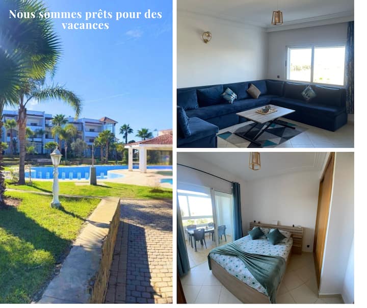 Marina Golf Assilah, Confort & Wi-fi - Asilah