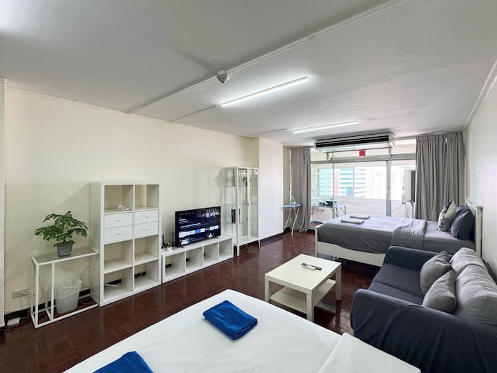 Great Value 1br |4 Guests |Near Bts & Night Market - Bangkok