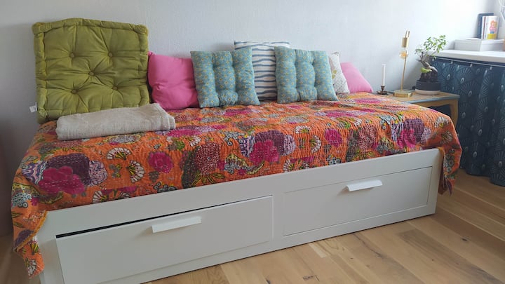 Chambre Dans Appartement En Toute Simplicité - フランス コルマール