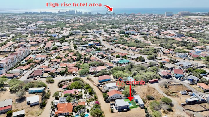 New Alizay Island Retreat 2br|1ba Apt 5 Min2 Beach - Aruba