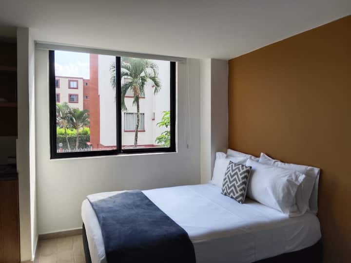 Bm-204 Bomarzo Suites | A/c- Wifi Top Location ! - Cali