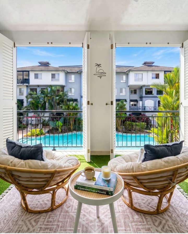 Luxury Poolview 2bed2bath Apartment | Lift+4 Pools - Cairns