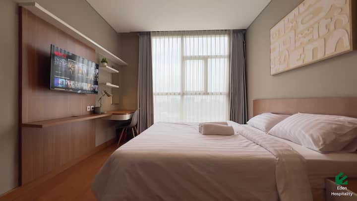 Lotus By Eden | 1br + Living Room | Puri Indah - West Jakarta