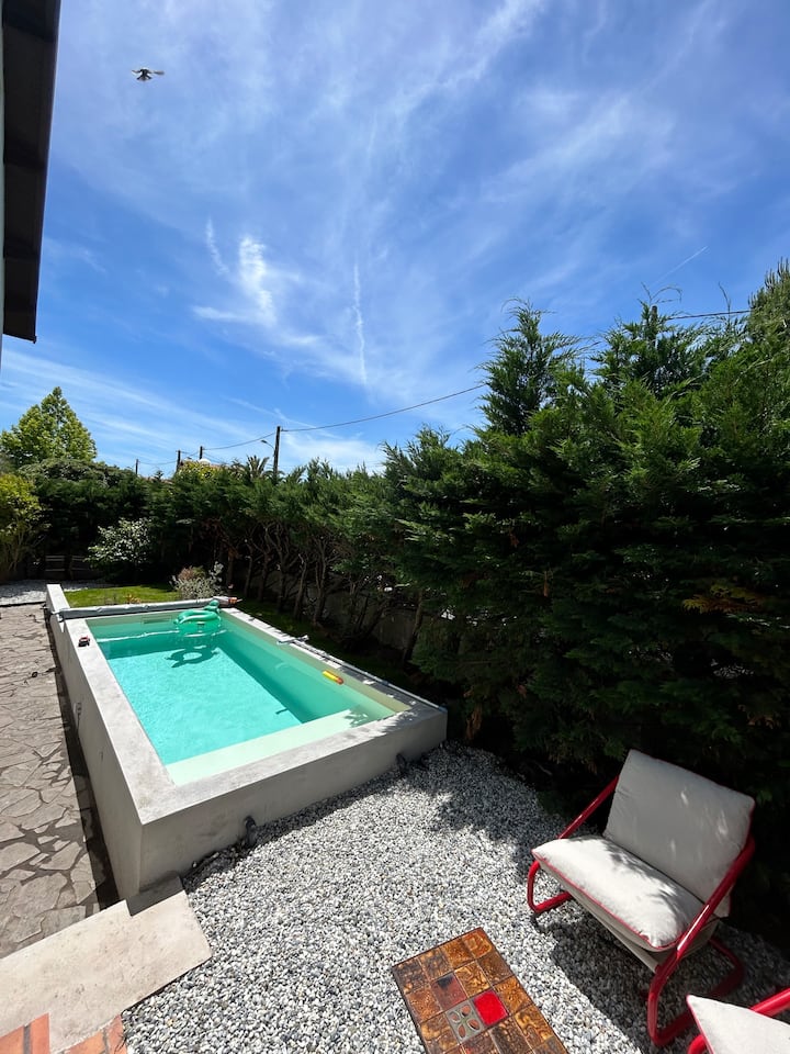 Stylish Family Beach House In Anglet - Biarritz