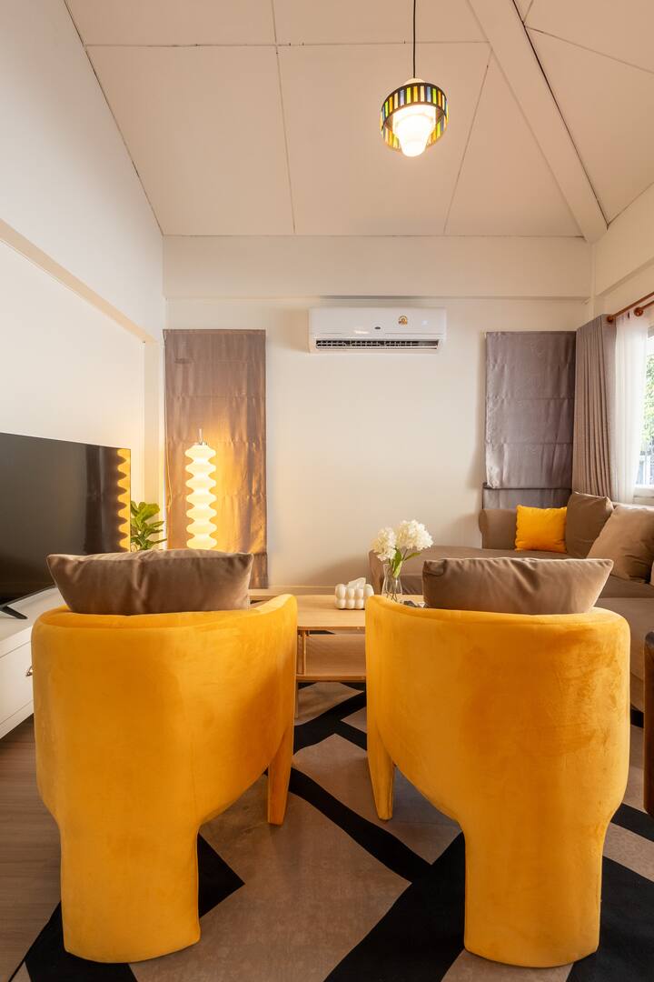Spacious Villa 3min Walk Icon Siam&bts, Asiatique. - 曼谷