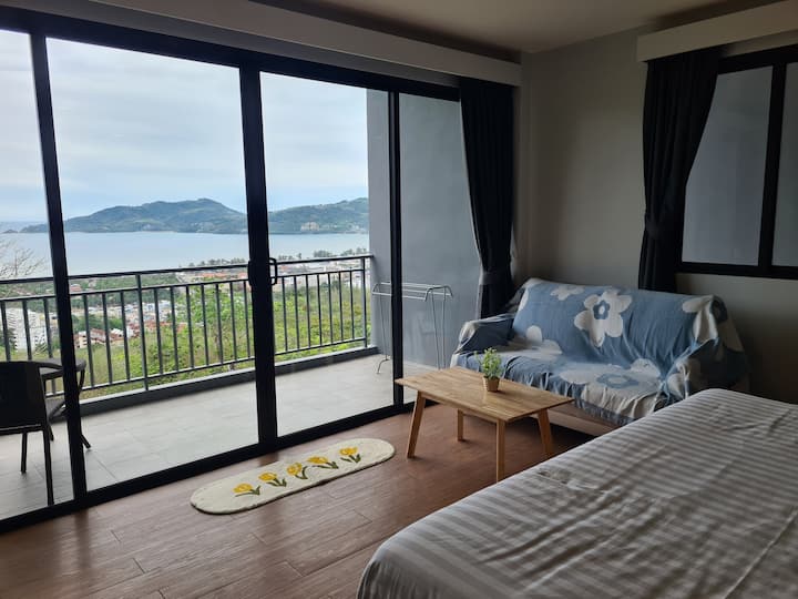 C2 Cozy Sea&city View In Patong - Patong Beach