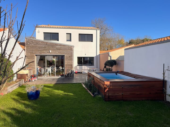 Maison Centre Ville/piscine - La Rochelle