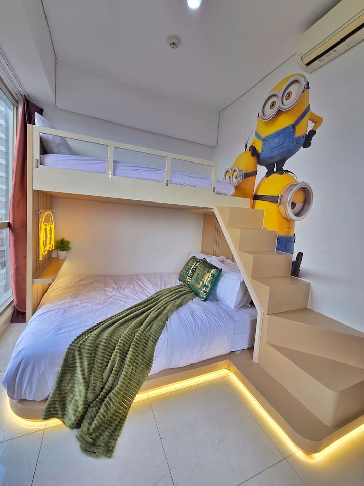Minion Sanliving • 2br +1 • Tatami Hi-cap •In Mall - Jakarta