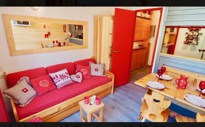 Joli Studio Au Pied Des Pistes - Aussois