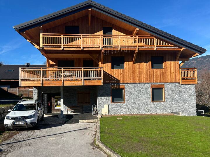 Appt Neuf 80m2 Avec Jardin à 100m Des Télécabines - Taninges