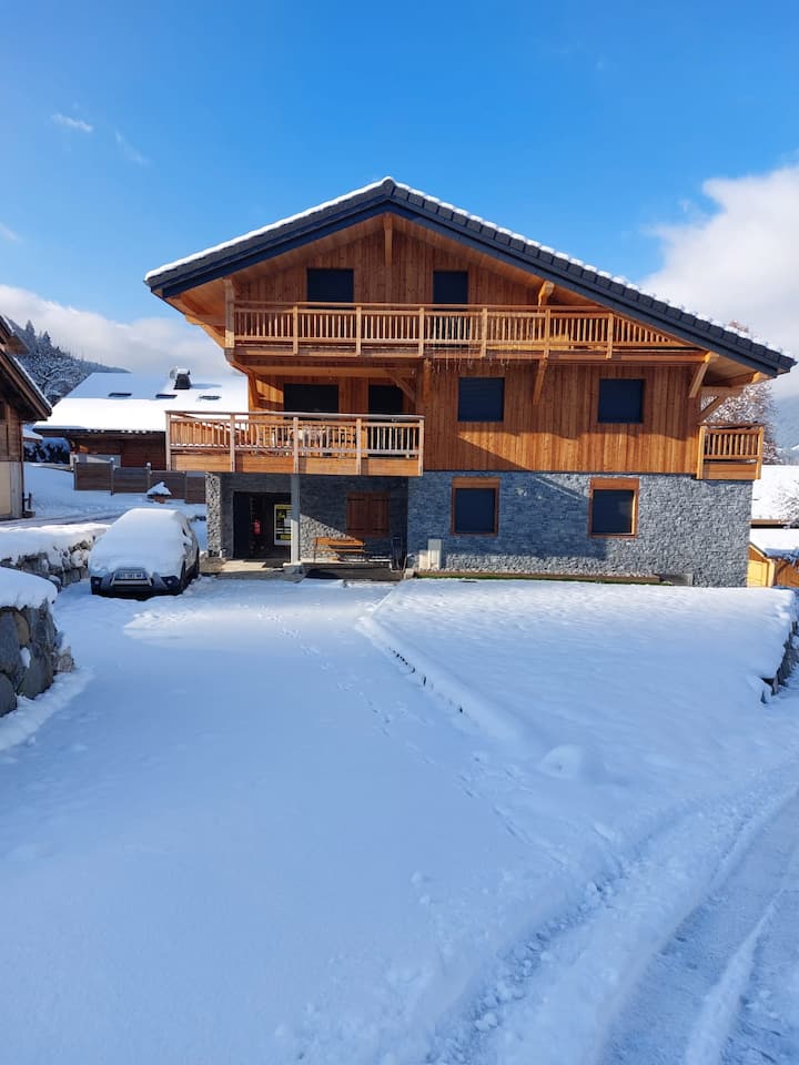 Appt Neuf 80m2 Ds Chalet à 100m Des Télécabines - Samoëns