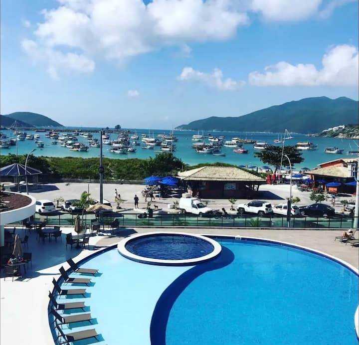 Ap Em Arraial Do Cabo Pé Na Areia 4-208 - Arraial do Cabo