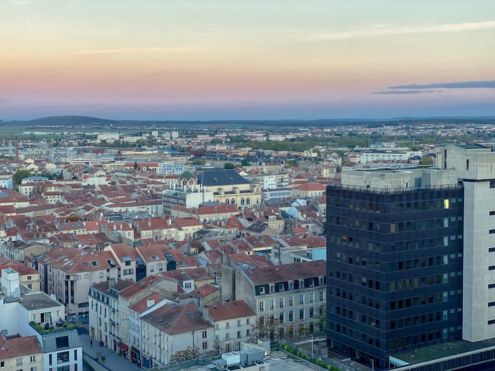 Le Panoramik  Nancy Gare + Option Parking, Balcon - Gare de Nancy