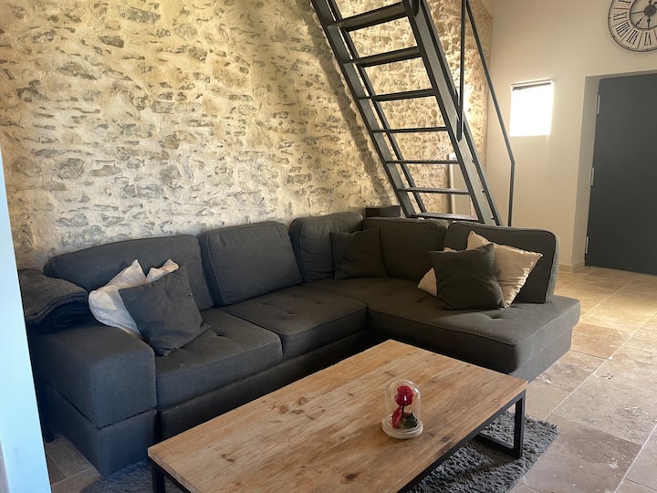 Au Mazet / Climatisé Avec Jardin - Orange