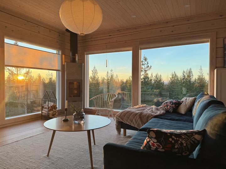 Unique Log House With A Hot Tub - Rovaniemi