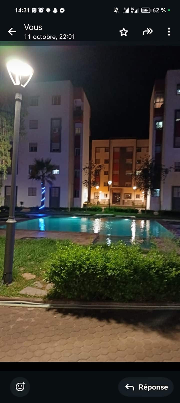 Appartement Résidence Fermée Proche Aéroport M.v - Bouskoura