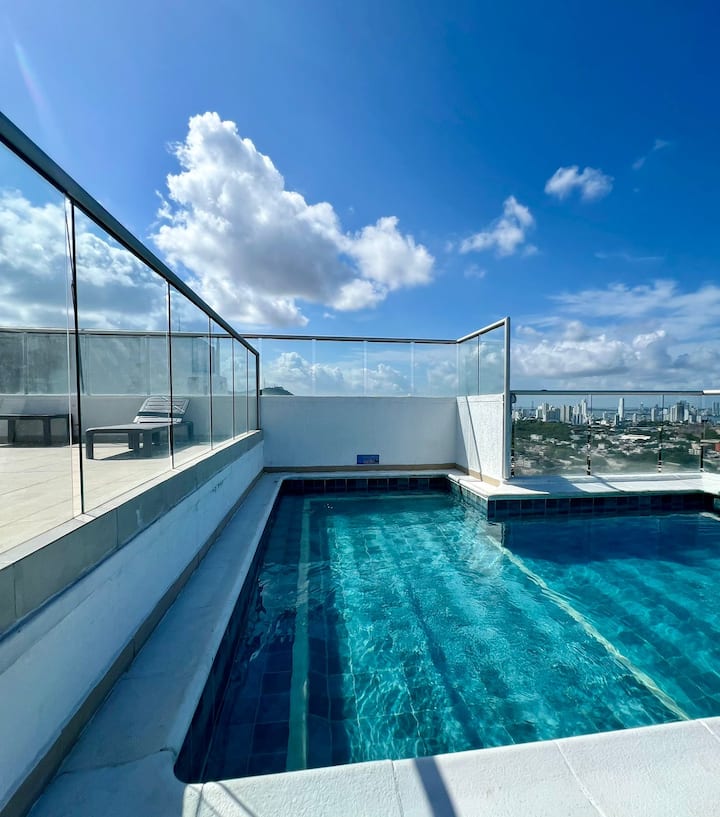 Apartamento Con Encanto Con Piscina - Cartagena