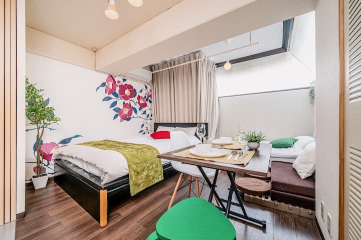 Shinjuku 3 Min/camellia/simmons Cassina/25sqm 5ppl - 澀谷區