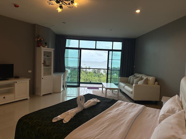 Ocean Studio+seaview+balcony,10min To Aonang Beach - Ao Nang