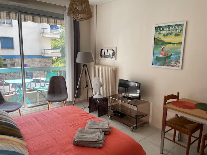 Studio Centre-ville Proche Gare - Aix-les-Bains