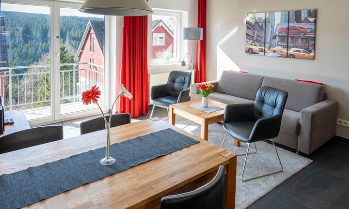 Ferienwohnung Tannenblick 3-4 - Oberhof