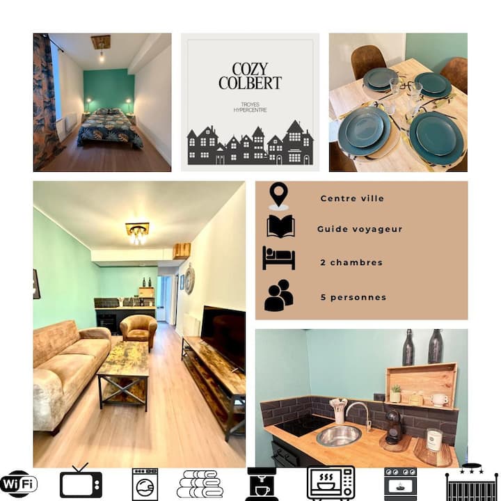 Cozycolbert Hyper Centre - Troyes