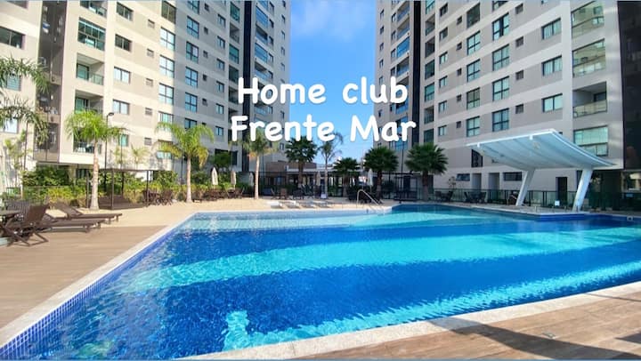 Apto Home Club Frente Mar - Penha