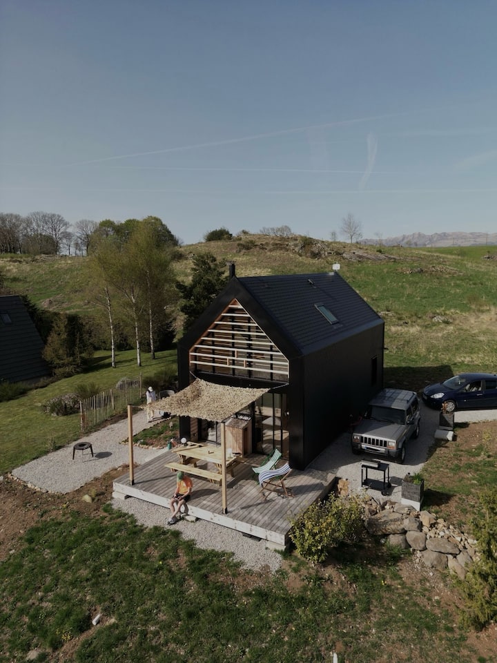 «&nbsp;Chalet 63&nbsp;» Chalet Cosy Poêle à Bois & Vue - Auvergne
