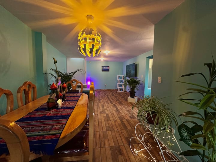 Depto. 7 Pax| Jacuzzi+parking+cocina Full+wifi+tv - Sangolqui