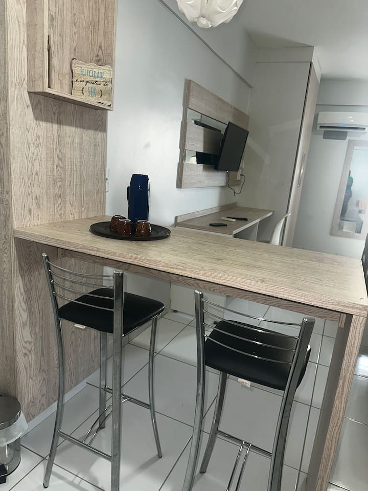 Flat Para 4 Adultos E 1 Criança Até 8 Anos - Caldas Novas