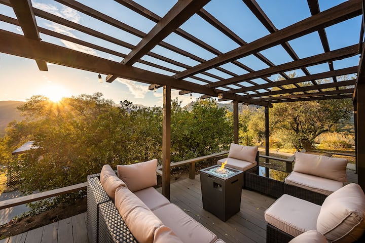 Sequoia Magic Views • Cozy Fire + Modern Design - 세쿼이아 국립공원