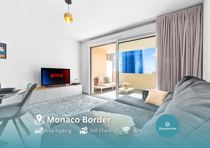 Monaco Border - Terrasse Vue Mer - Piscine - Ff - Monaco