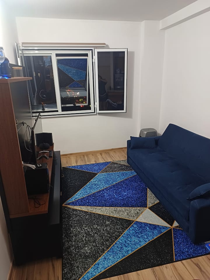 Quarto-sala Quality Suítes - Barueri