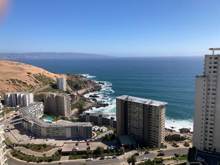 Departamento Con Bella Vista Al Mar - Concón