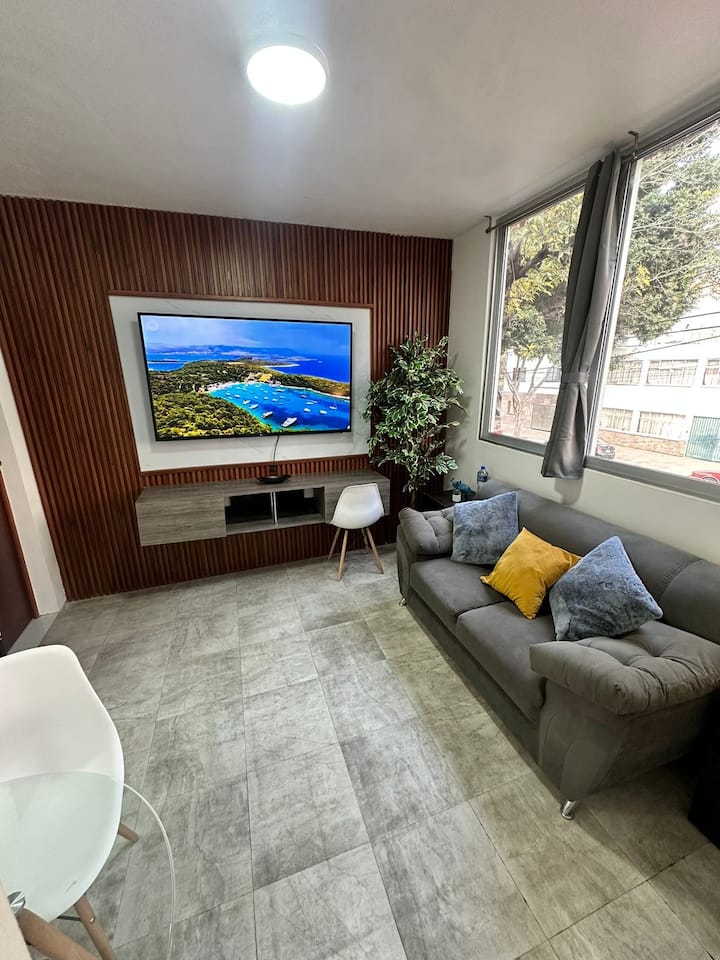 Lujoso Depto 100% Remodelado; Céntrico Y Seguro - Mexico State