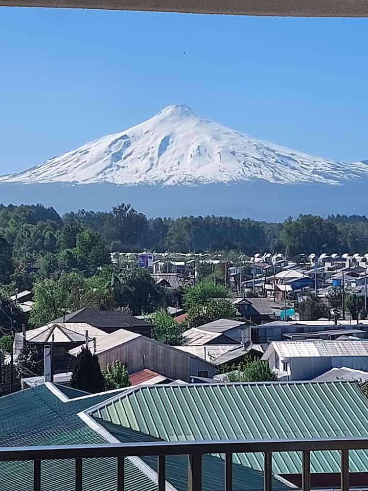 Departamento Con Vista Volcán. - Villarrica