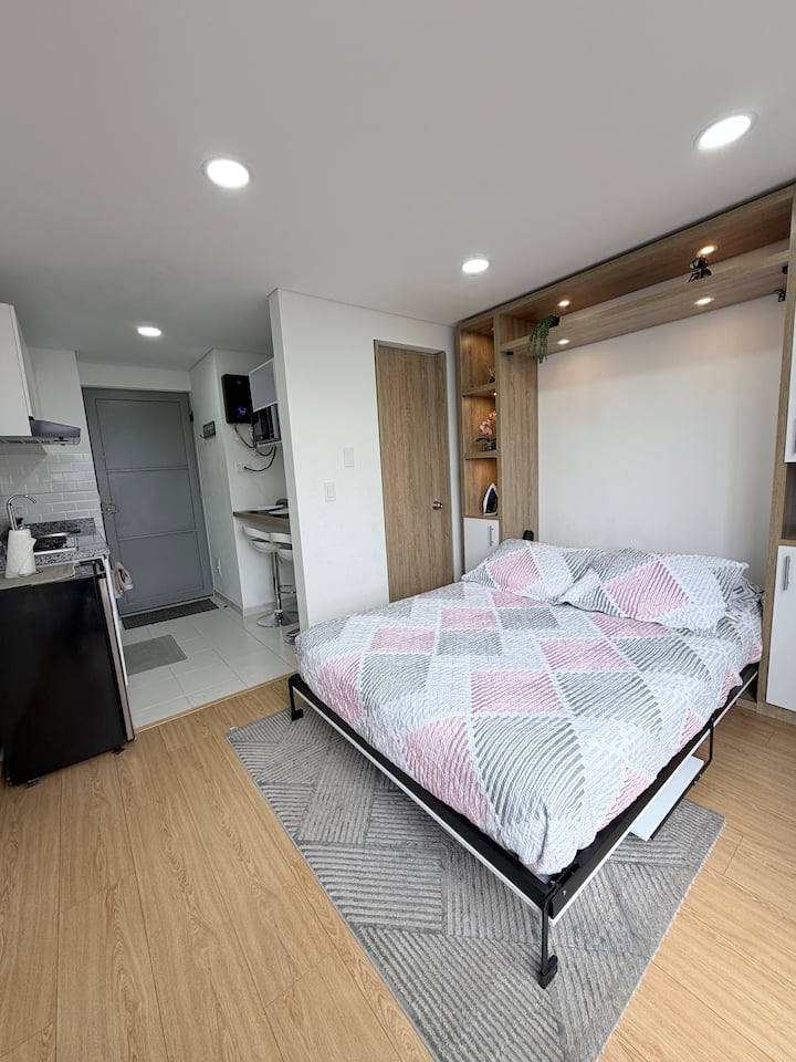 Apartaestudio Moderno Corferias - Bogota