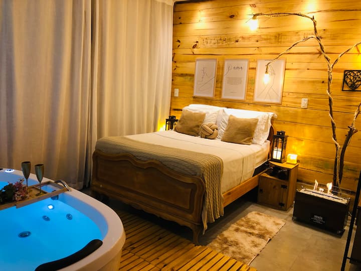 Casa:jacuzzi C/ Cromoterapia + Colchão Massageador - Poços de Caldas