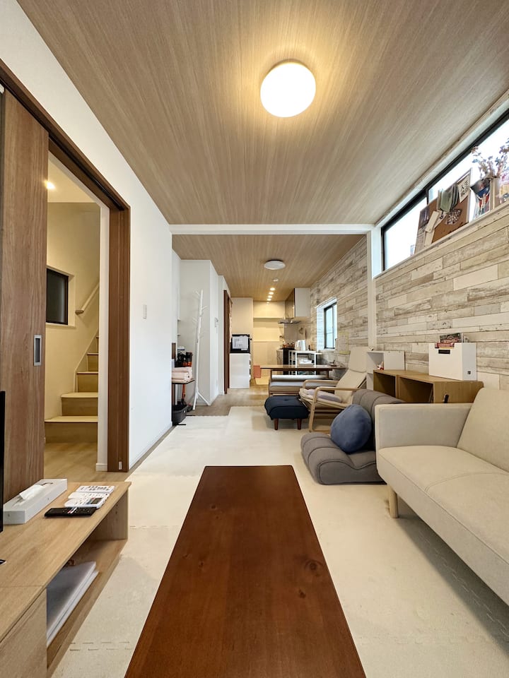 大阪市内家族に適した一軒家/阪神電車まで徒歩3分/ 梅田、大阪駅から10分/望晴 Miharu - Osaka